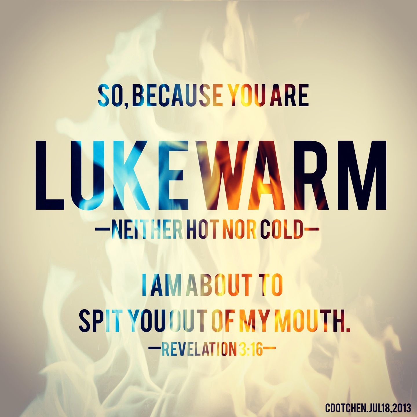 “Lukewarm Christianity” | St. John Studies